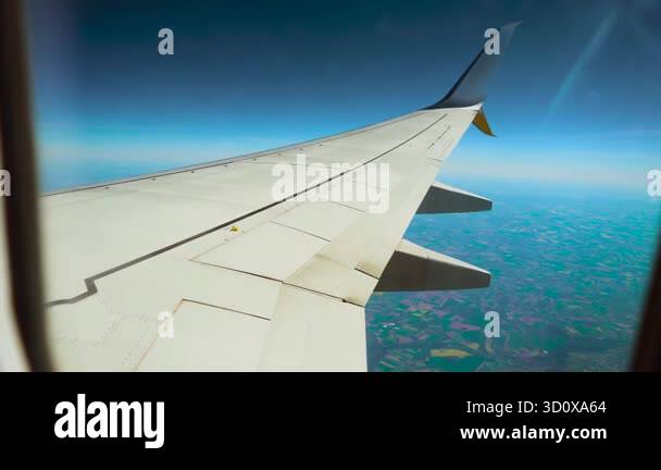 Airplane wing stretching over Stock Videos & Footage - HD and 4K Video ...