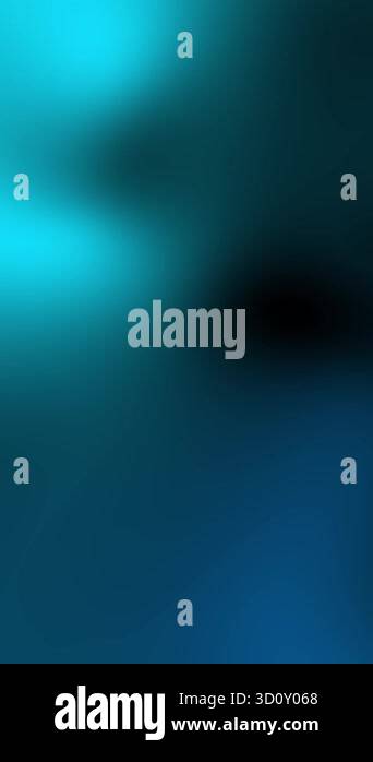 Vertical blue abstract gradient design, smooth flowing shapes and soft ...