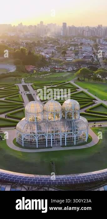Curitiba Brazil. Botanical Garden At Curitiba In Parana Brazil ...
