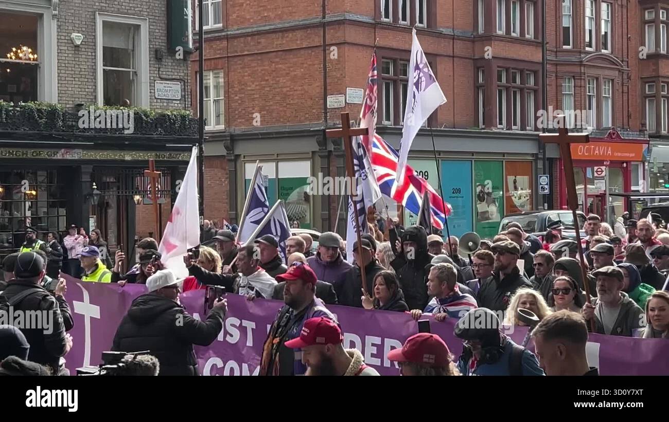 Four counter-protesters arrested during Ukip march in central London ...