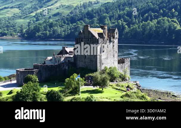 Scottish castle tidal island Stock Videos & Footage - HD and 4K Video ...