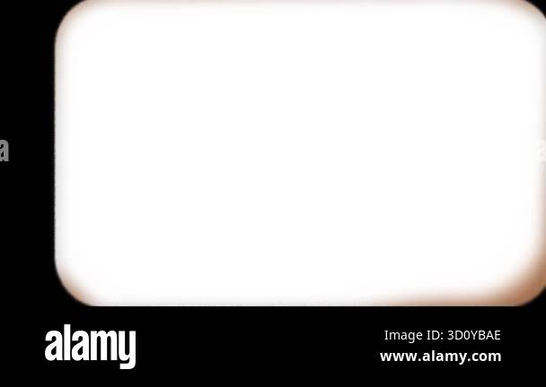 Vintage film frame border with dust and scratches animation. High ...