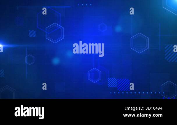 Abstract background video overlay template basic geometry shape and ...