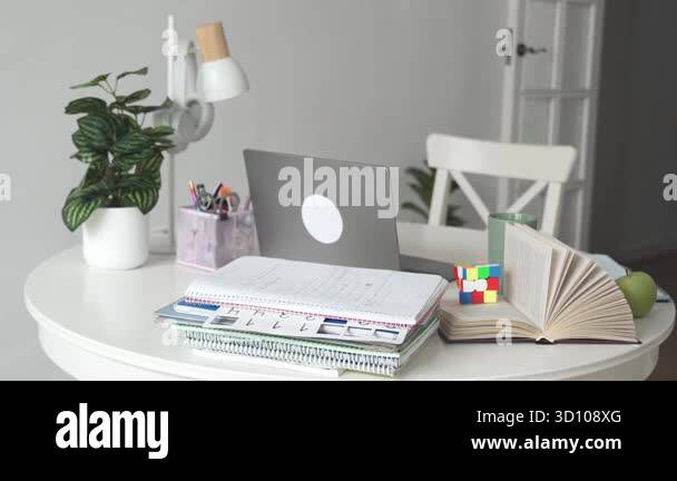 Desk table workspace for student or pupil for school or college ...