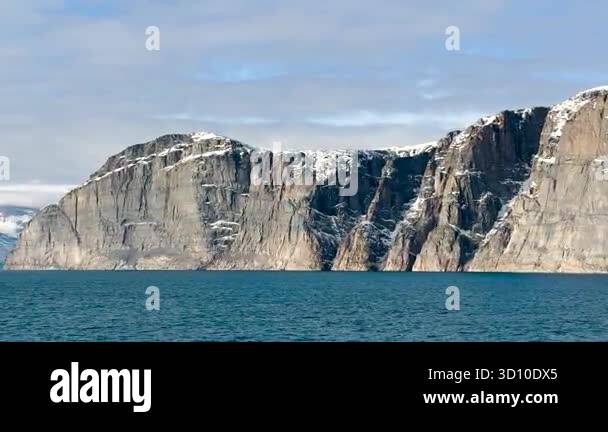 Witness the magnificence of Baffin Island coastal landscapes. The video ...