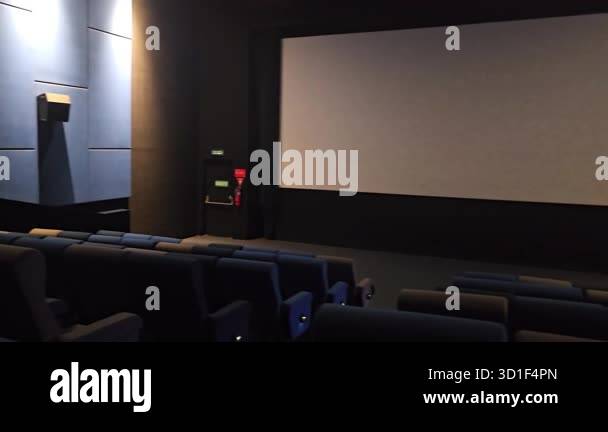 Blank empty cinema theater,empty movie theater.Space mockup.Perfect for ...