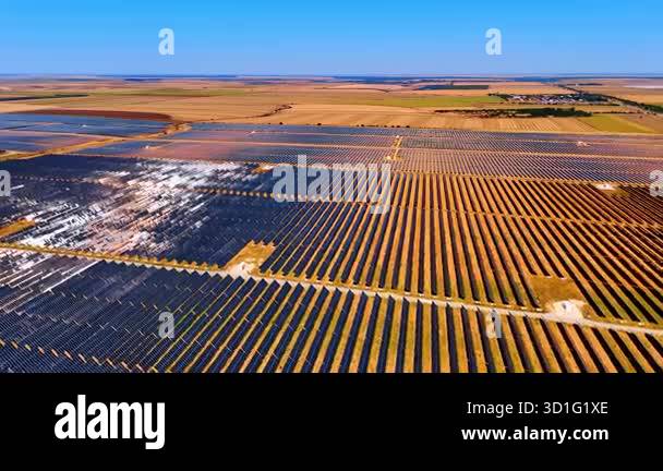 Huge field covered solar panels Stock Videos & Footage - HD and 4K ...