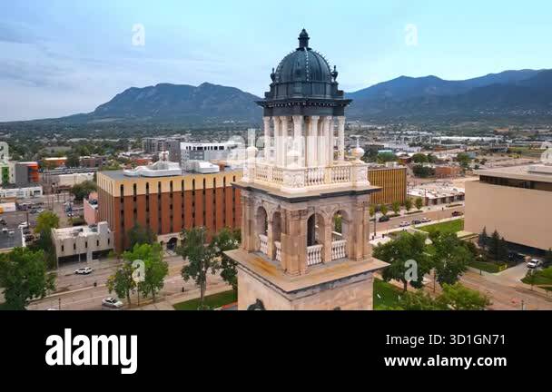 Beautiful cupola columns clock tower Stock Videos & Footage - HD and 4K ...