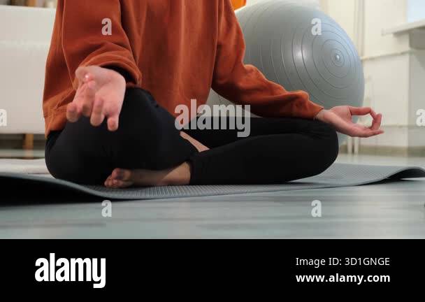 Yoga lotus position chin Stock Videos & Footage - HD and 4K Video Clips ...