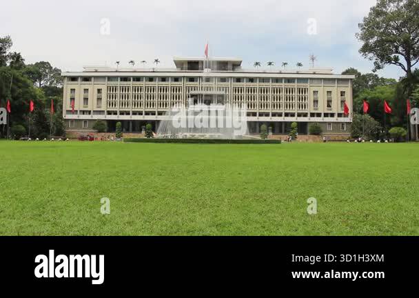 Ho Chi Minh City, Viet Nam - August 12th 2025 - Video of Independence ...