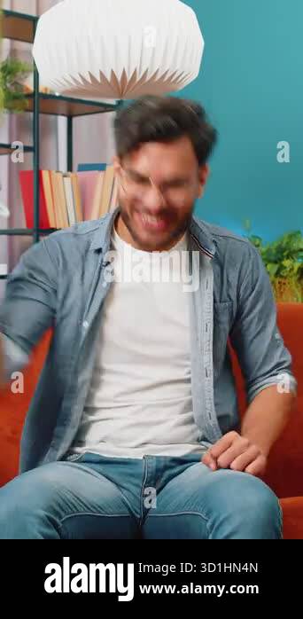 Happy Indian man shouting, celebrating success, winning, goal ...