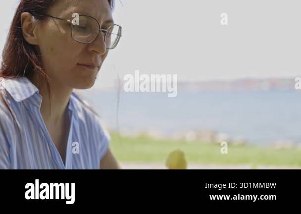 Adult female seaside glasses Stock Videos & Footage - HD and 4K Video ...