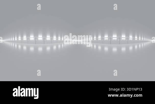 Looping animation futuristic symmetrical corridor Stock Videos ...