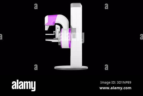 Mammography machine rotatingrotation animation, seamlessly loopable. 3D ...