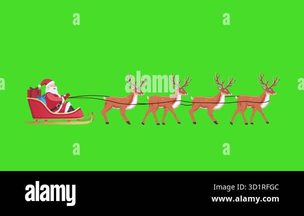 Reindeer run cycle animation Stock Videos & Footage - HD and 4K Video ...