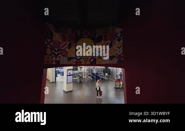 Poznan, Poland - June 25, 2025: LIDL supermarket entrance displays a ...