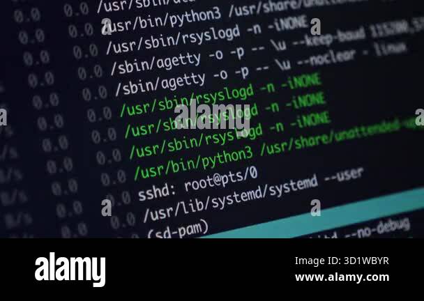 Vibrant green command line interface Stock Videos & Footage - HD and 4K ...