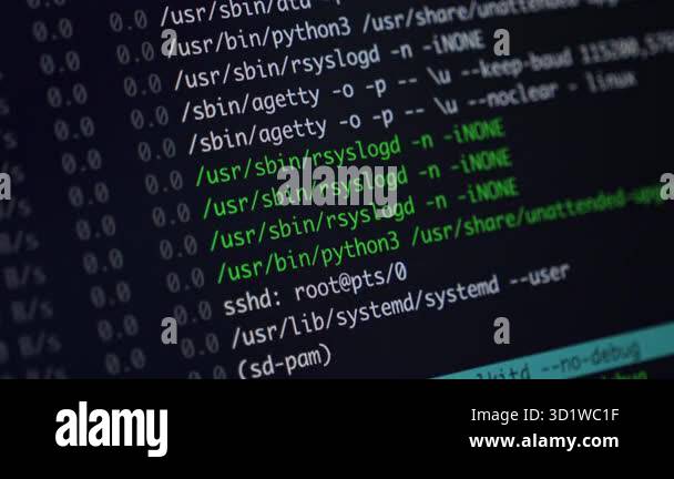 A detailed view of a computer screen showing various programming ...