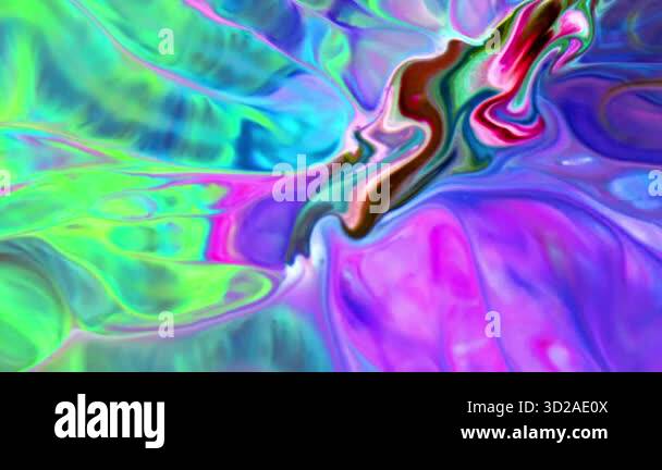 This stock video features an extreme close-up shot of a thick mixture ...