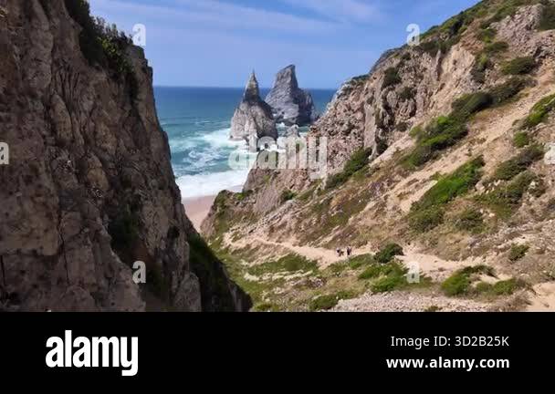 Walking trail Cabo da Roca Portugal travel adventure ocean coast ...