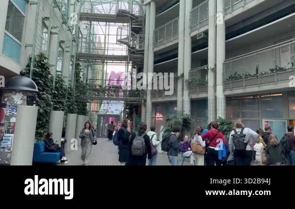 Students walk through warsaw Stock Videos & Footage - HD and 4K Video ...
