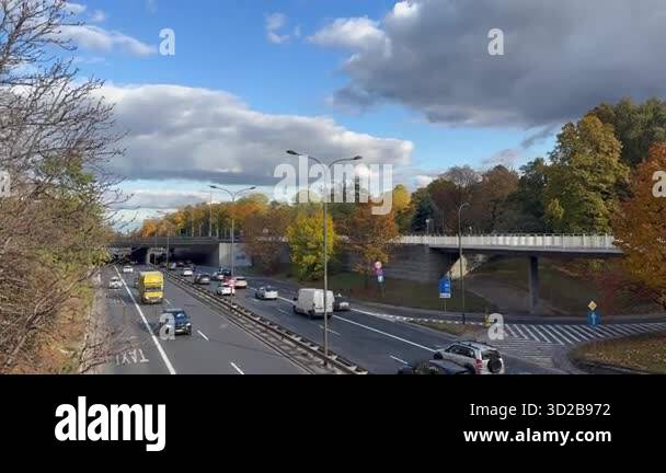 Highway running through city Stock Videos & Footage - HD and 4K Video ...