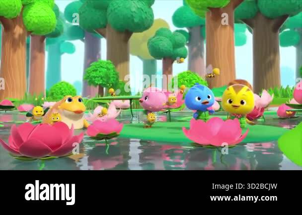 animals funny cartoon animation for kids video and beautiful natural ...