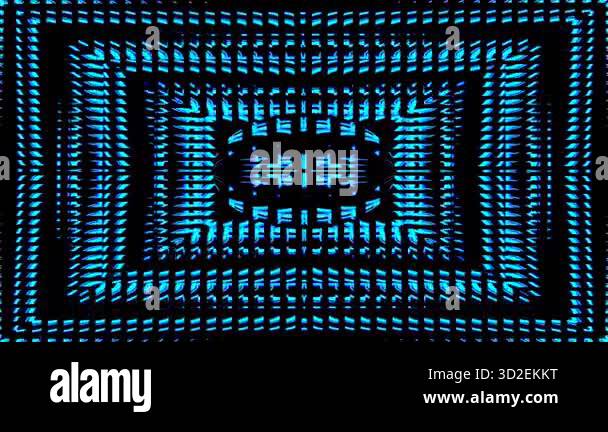 Abstract animation featuring a cross-like shape that morphs smoothly in ...