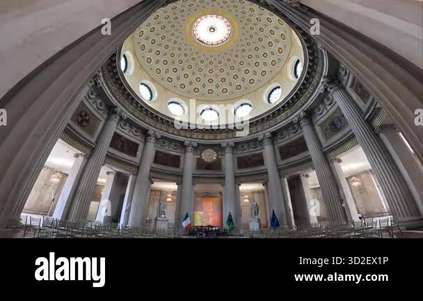 DUBLIN, IRELAND - JULY 16 2025 : The city hall is one of Dublins most ...