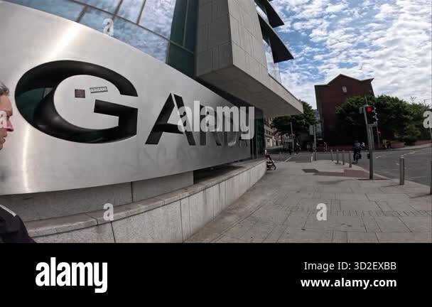 Garda police station sign Stock Videos & Footage - HD and 4K Video ...