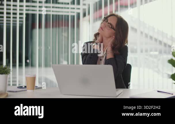 Healthy Workplace and Employee Wellbeing. Office Manager Performs ...