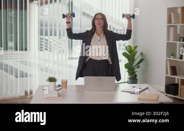 Office Ergonomics and Employee Wellbeing. Office Manager Performs ...