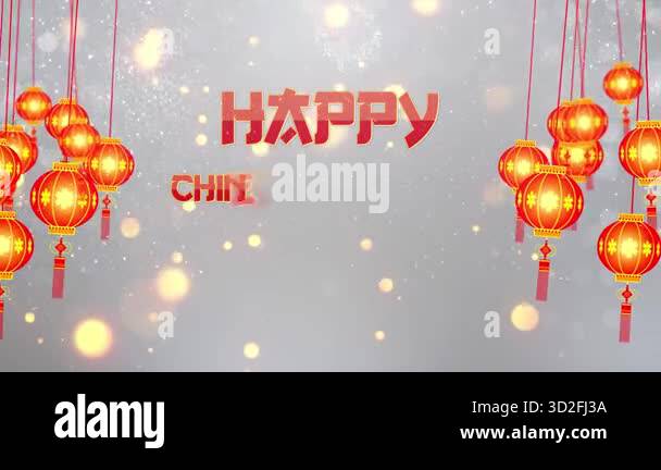 4K Resolution, 3840x2160 Pixels, Chinese New Year 2026 Wishes Background, 2026 Year of Horse ...