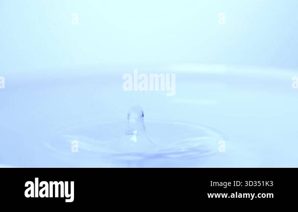 blue water drop abstract background Stock Video Footage - Alamy