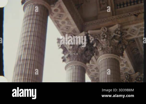 Architectural details corinthian columns Stock Videos & Footage - HD ...