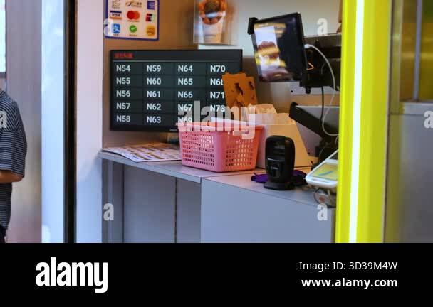 Queue line counter Stock Videos & Footage - HD and 4K Video Clips - Alamy