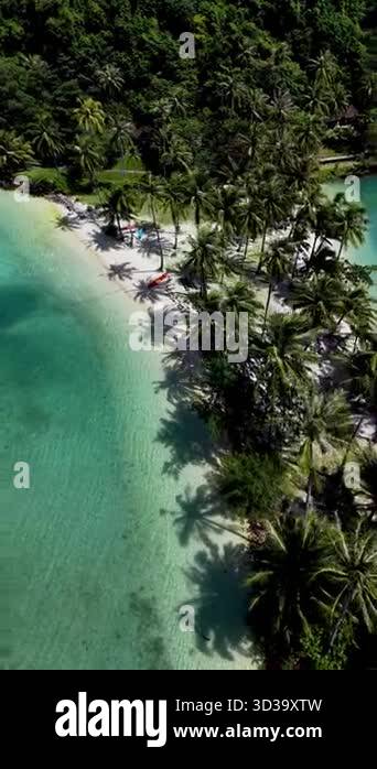 Captured from above, this stunning view showcases the crystal-clear ...