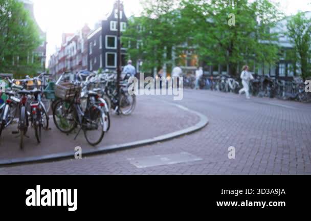 Curved street in amsterdam Stock Videos & Footage - HD and 4K Video ...