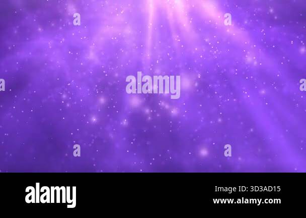 beautiful bokeh light particle animation with falling shiny stars and ...