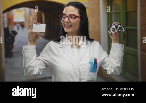 Optician woman wearing glasses Stock Videos & Footage - HD and 4K Video ...
