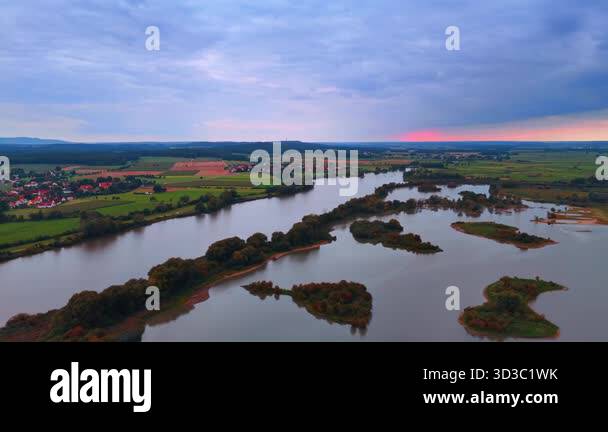 Aerial panorama river bends villages Stock Videos & Footage - HD and 4K ...