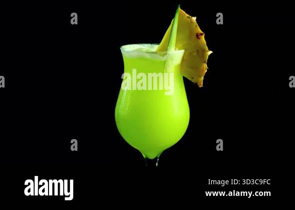 Cocktail Drink - Midori Colada Cocktail A tropical Midori Colada ...