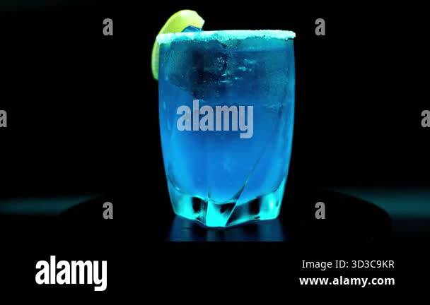 Cocktail Drink Blue Dragon Cocktail A striking Blue Dragon Cocktail ...