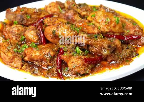 Chicken Curry - Butter Chicken Rich Indian cuisine. This vibrant Indian ...