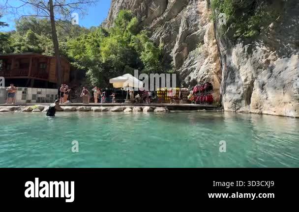 Kemer, Turkey - September 24, 2025: Tourists engage in leisure ...