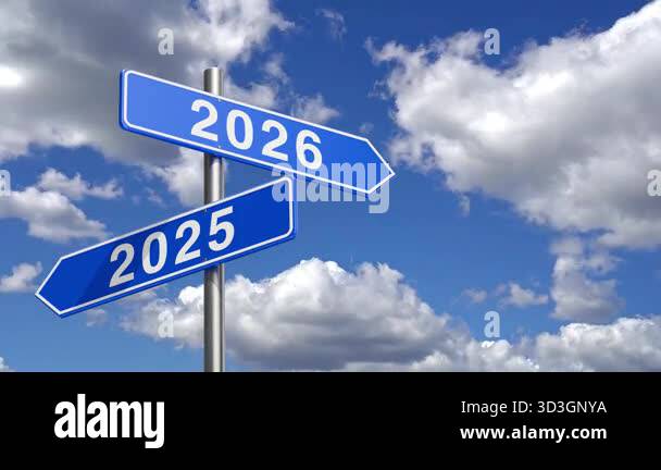 2026 2025 arrow sign Stock Videos & Footage - HD and 4K Video Clips - Alamy