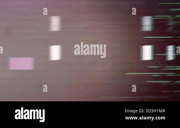 Real Glitch Static Tv Noise Transition Stock Video Footage - Alamy