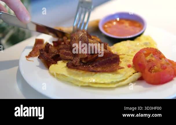 Plate bacon Stock Videos & Footage - HD and 4K Video Clips - Alamy