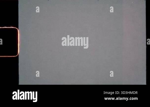 Super 8mm Film Strip Overlay with Projector Grain Sprocket Hole Light ...