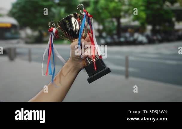 Trophy on a bus stop Stock Videos & Footage - HD and 4K Video Clips - Alamy